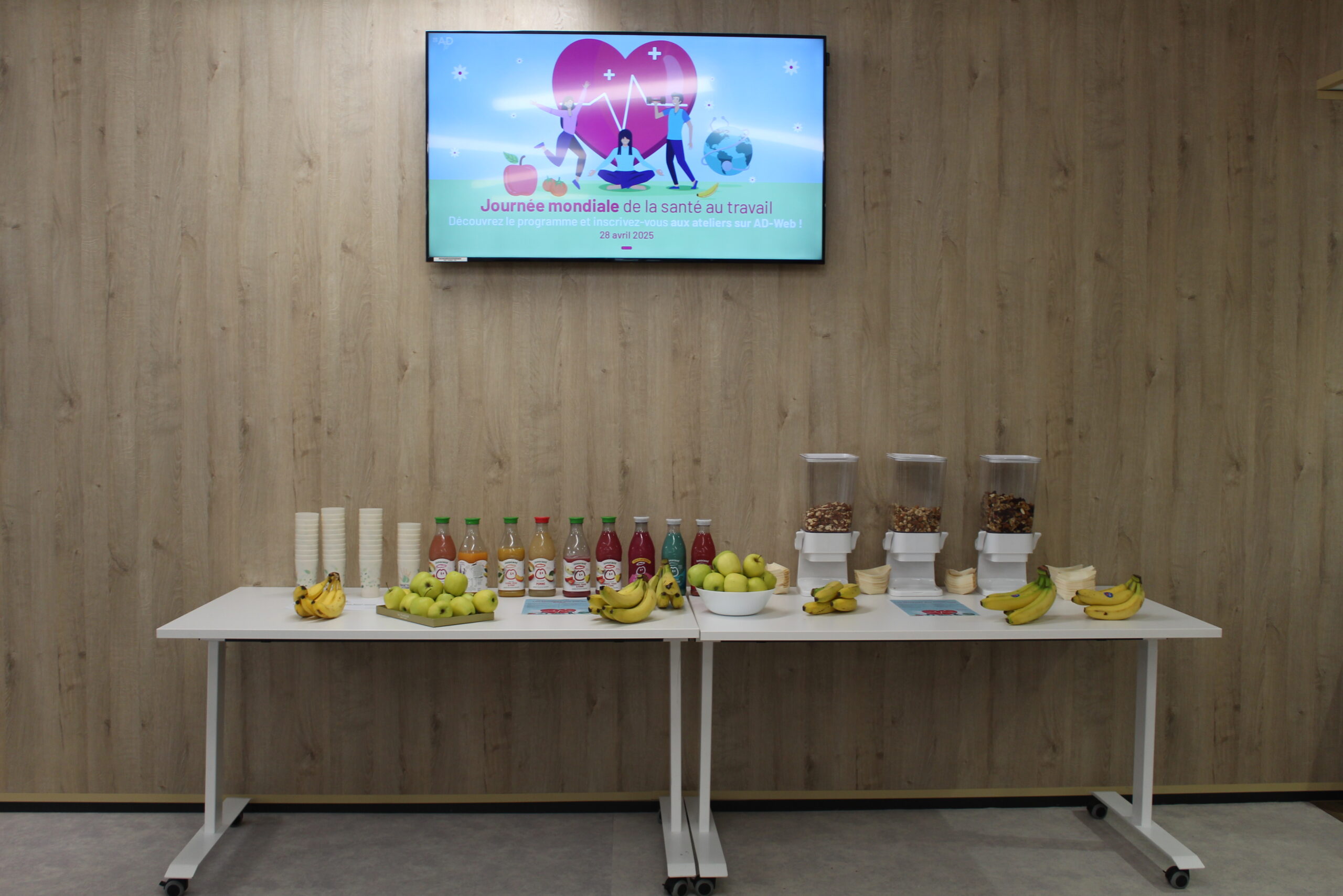 Journée mondiale de la santé au travail - Groupe ADSN